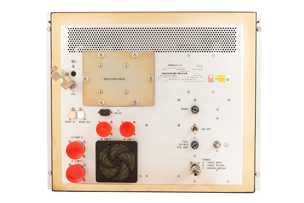 19" Rugged COTS Smart Display for Defense & Military Applications
