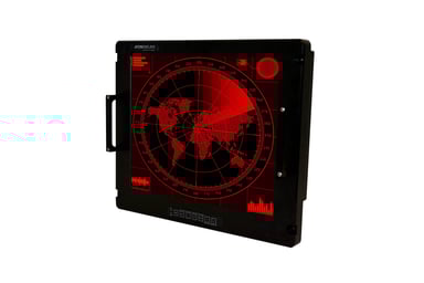 19" Rugged Military COTS LCD Display Model: 8819-9U - Aydin Displays