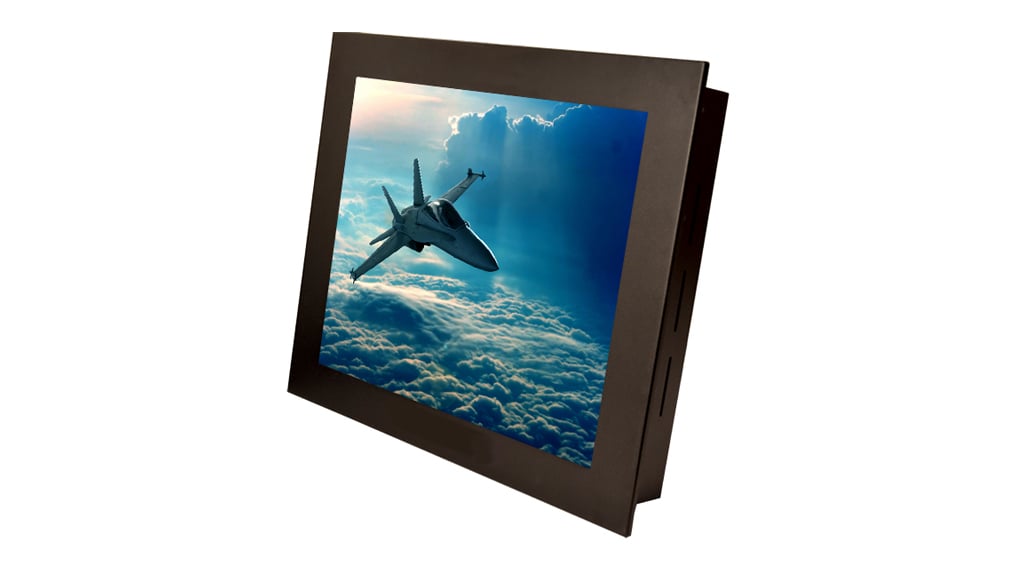 19" Rugged Industrial NEMA 4 Panel Mount Display Model: CFP19P1-1B2-00D