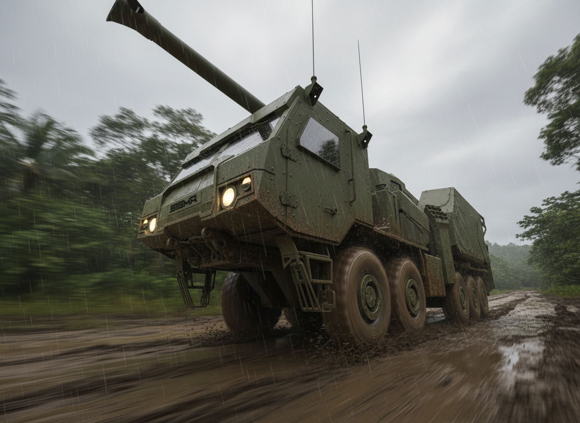 SIGMA - The Only American-made Mobile Tactical Cannon - Elbit America