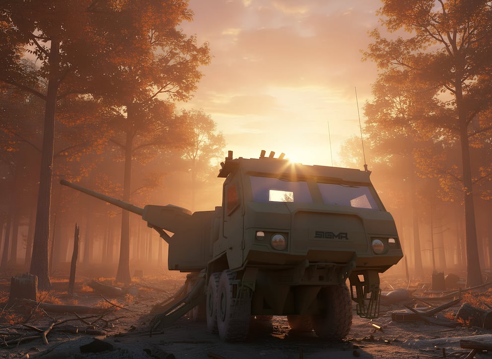 SIGMA - The Only American-made Mobile Tactical Cannon - Elbit America