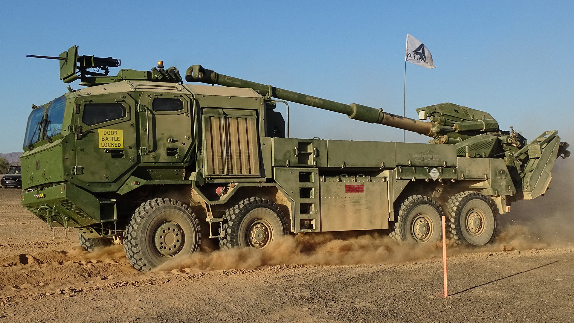 ATMOS - 155mm autonomous truck mounted howitzer system