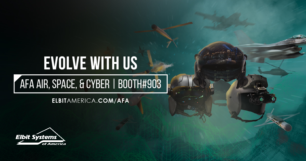 Elbit America to exhibit at AFA’s 2022 Air, Space & Cyber Conference